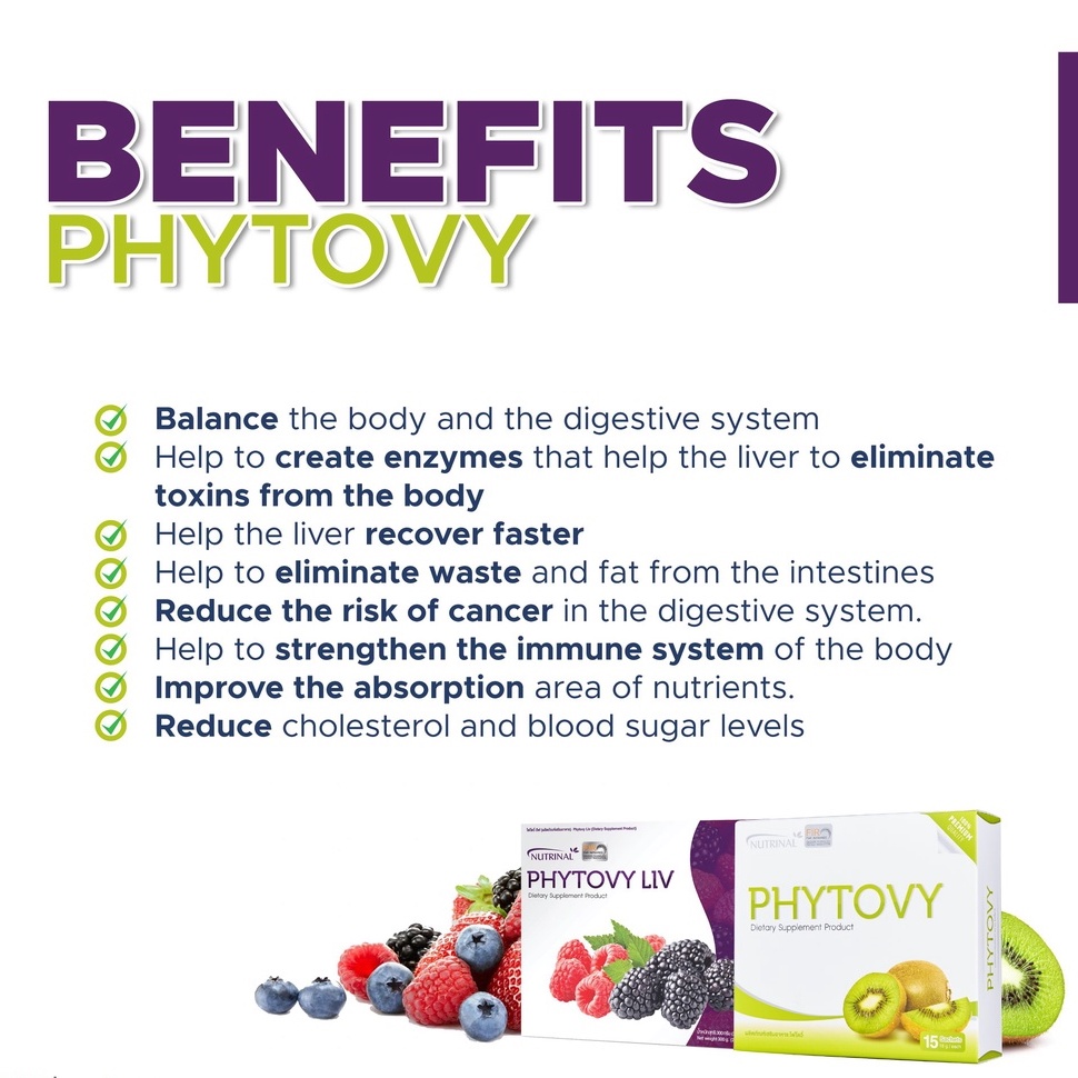 FREE SHIPPING 100 GENUINE PHYTOVY LIV fiber digest constipation excrete ...