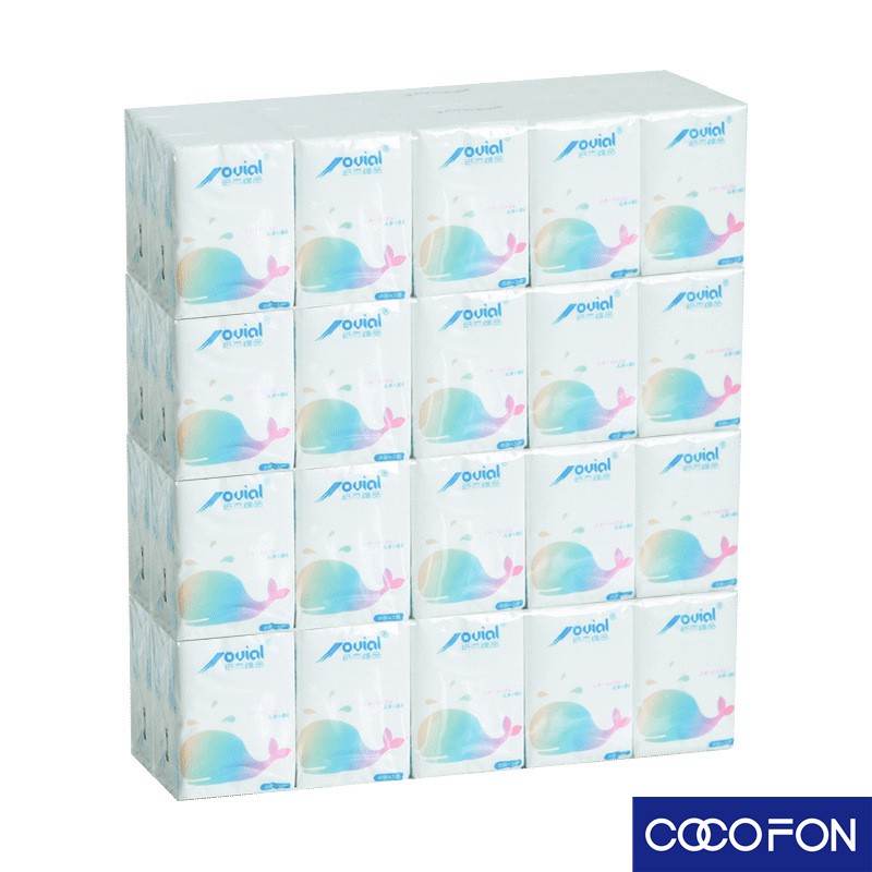 CC06 Pocket tissue 1ห่อ กระดาษทิชชู่ห่อเล็ก กระดาษเช็ดหน้า กระดาษทิชชู่ ...