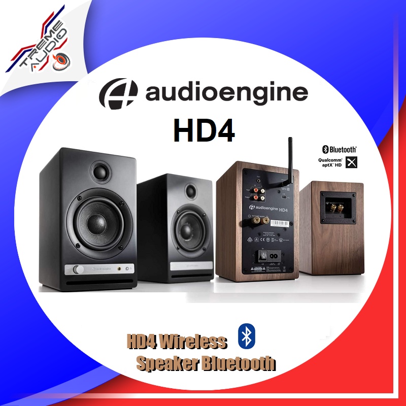 Audioengine HD4 Wireless Speaker Bluetooth ลำโพงค่ายดังตัวใหม่ล่าสุด ประกันศูนย์ 3 ปี | Shopee ...