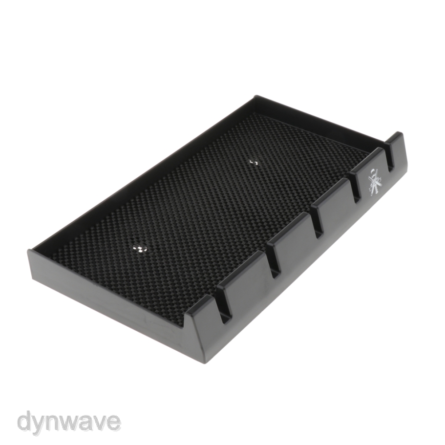 Salon Barber Shop Hair Clipper Storage Holder Rack Scissors Stand Tray ...