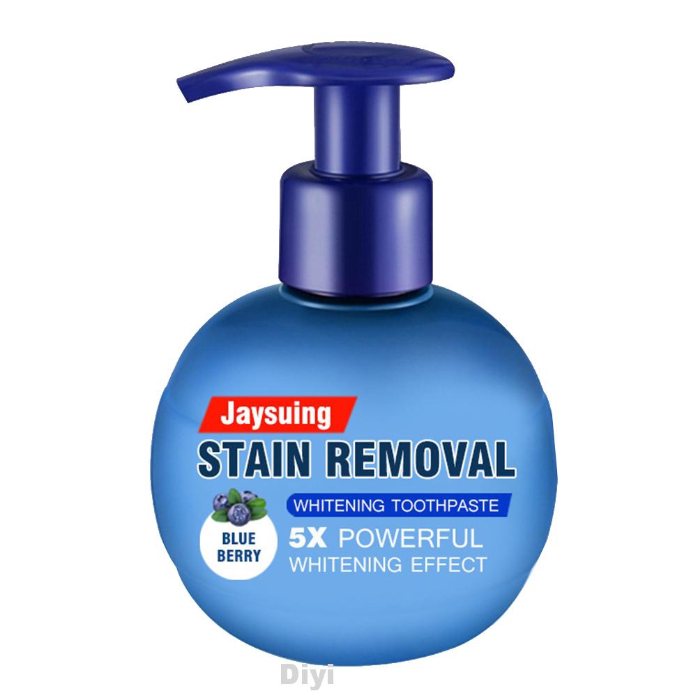 Fruity Flavor Oral Care Push Type Stain Removal Teeth Bleach Toothpaste ...