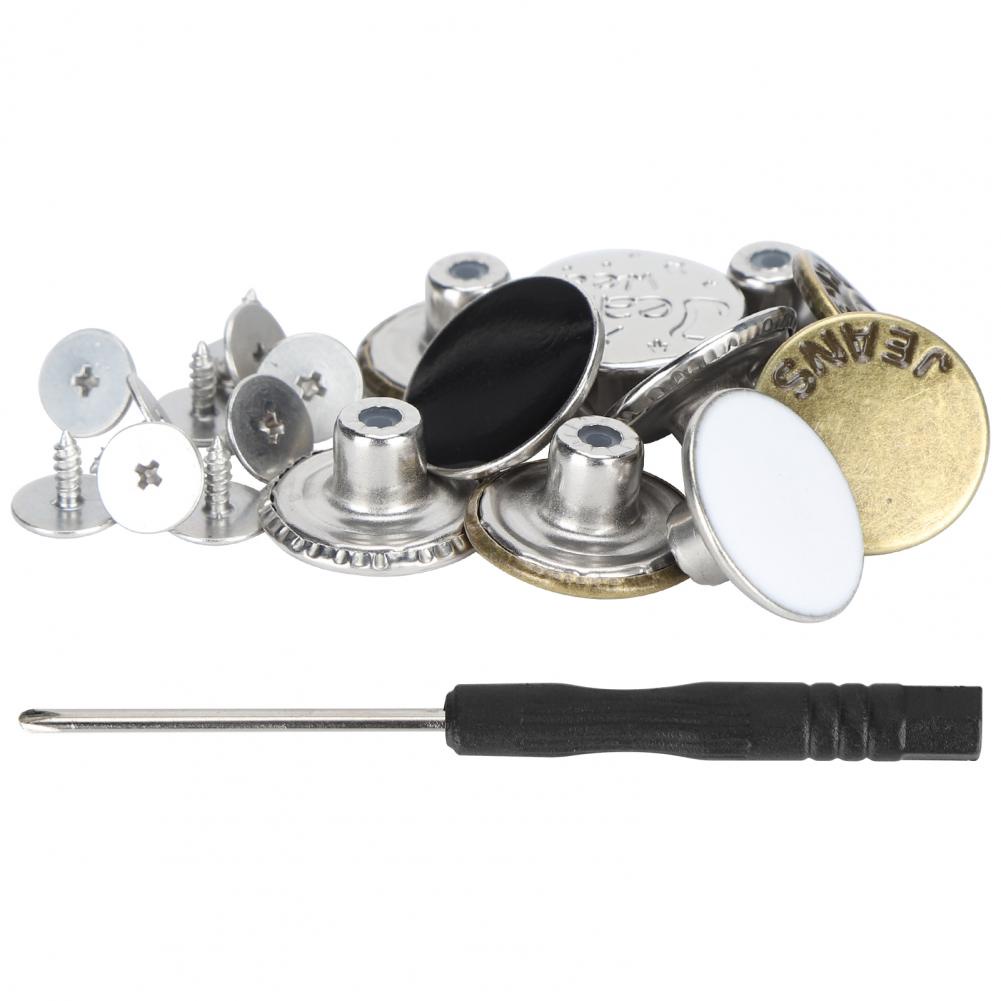Button Kit Set Instant No Sewing Needed Adjustable Waistline Craft ...
