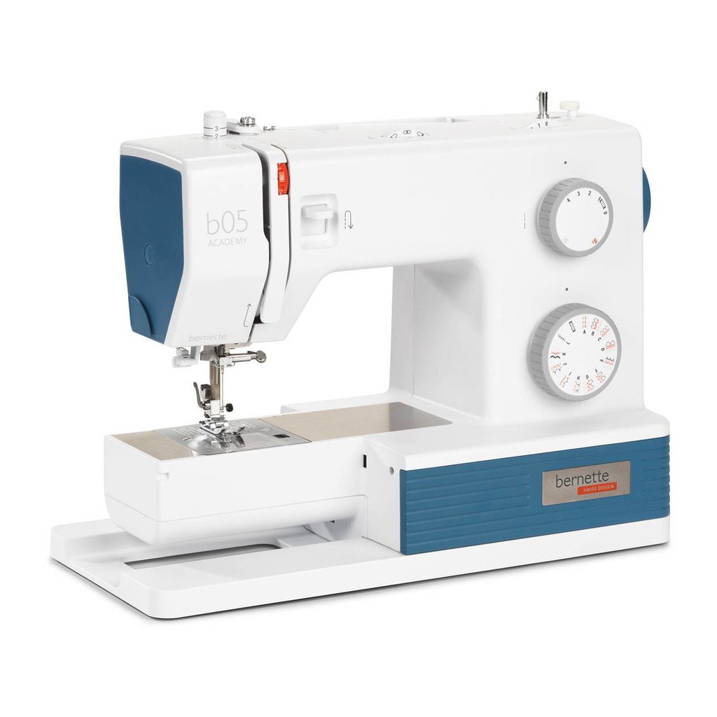 bernette จักรเย็บผ้าแบรนด์สวิส รุ่น b05 Academy 30 ลาย สนเข็มทำรังดุม ...