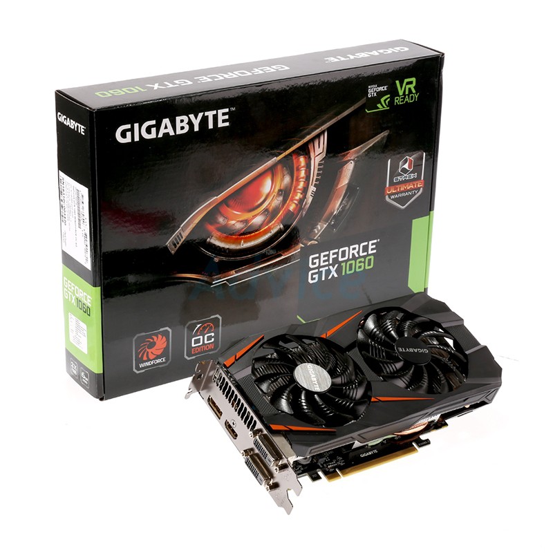 NVIDIA GeForce® GTX 1060 GIGABYTE WF2OC 6GB GDDR5 | Shopee Thailand