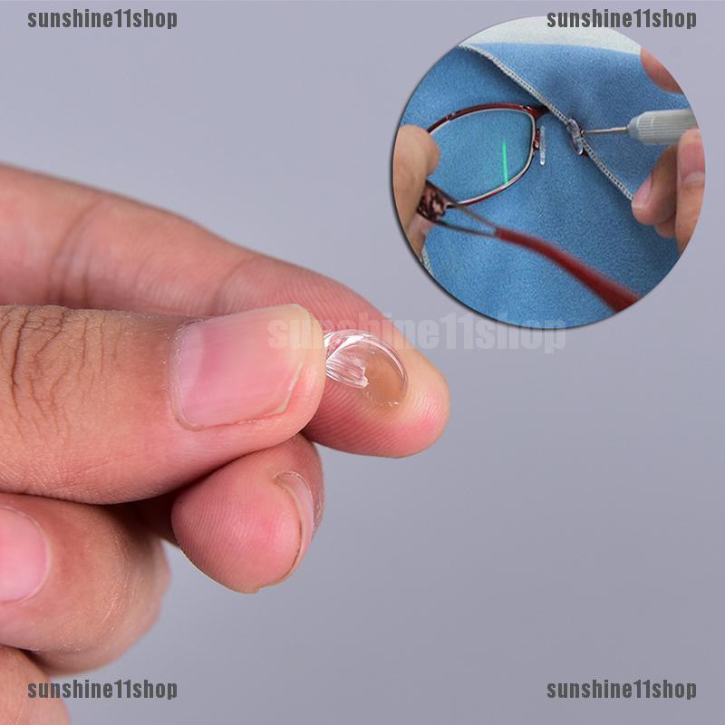 BLISS 5pcs/set Eyeglasses Pads Lightweight Ear Hook Korean Nose Pad ...