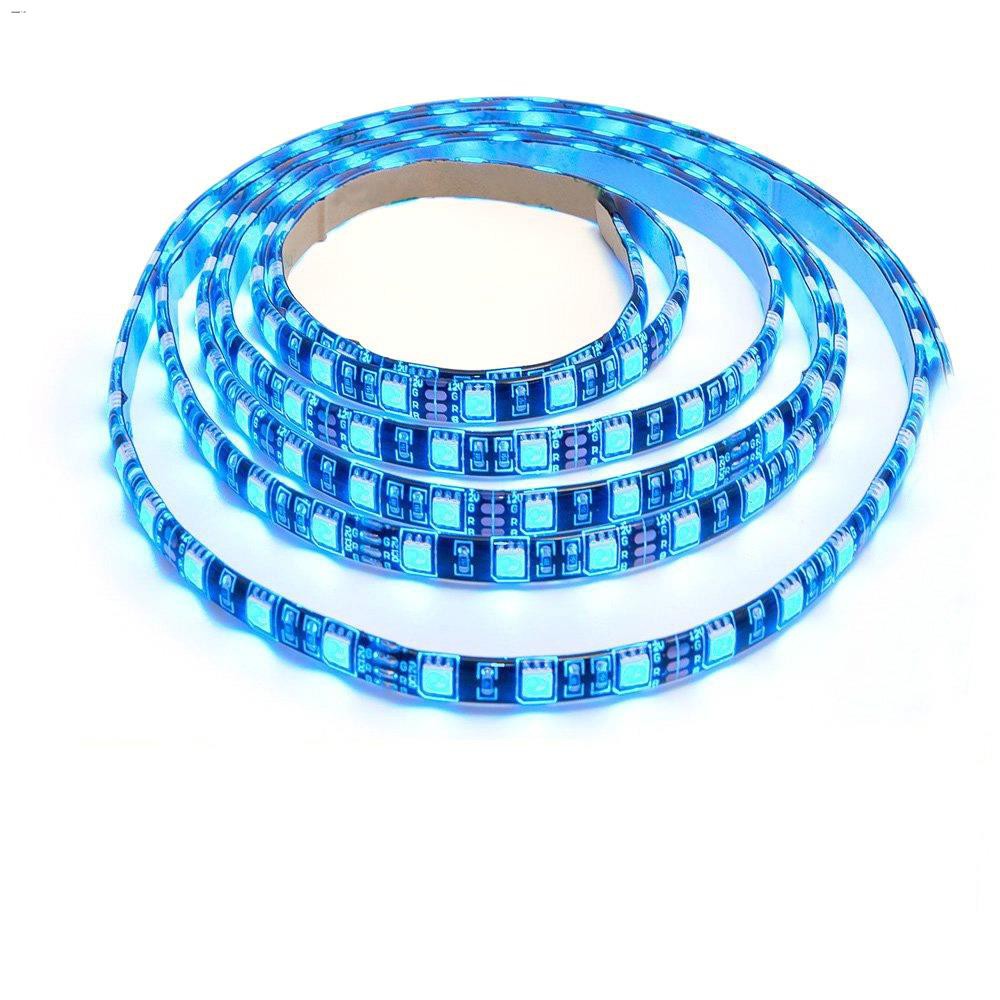 ♣ Black PCB TV Backlight Kit Computer Case LED Light Multi-color 30/60 ...