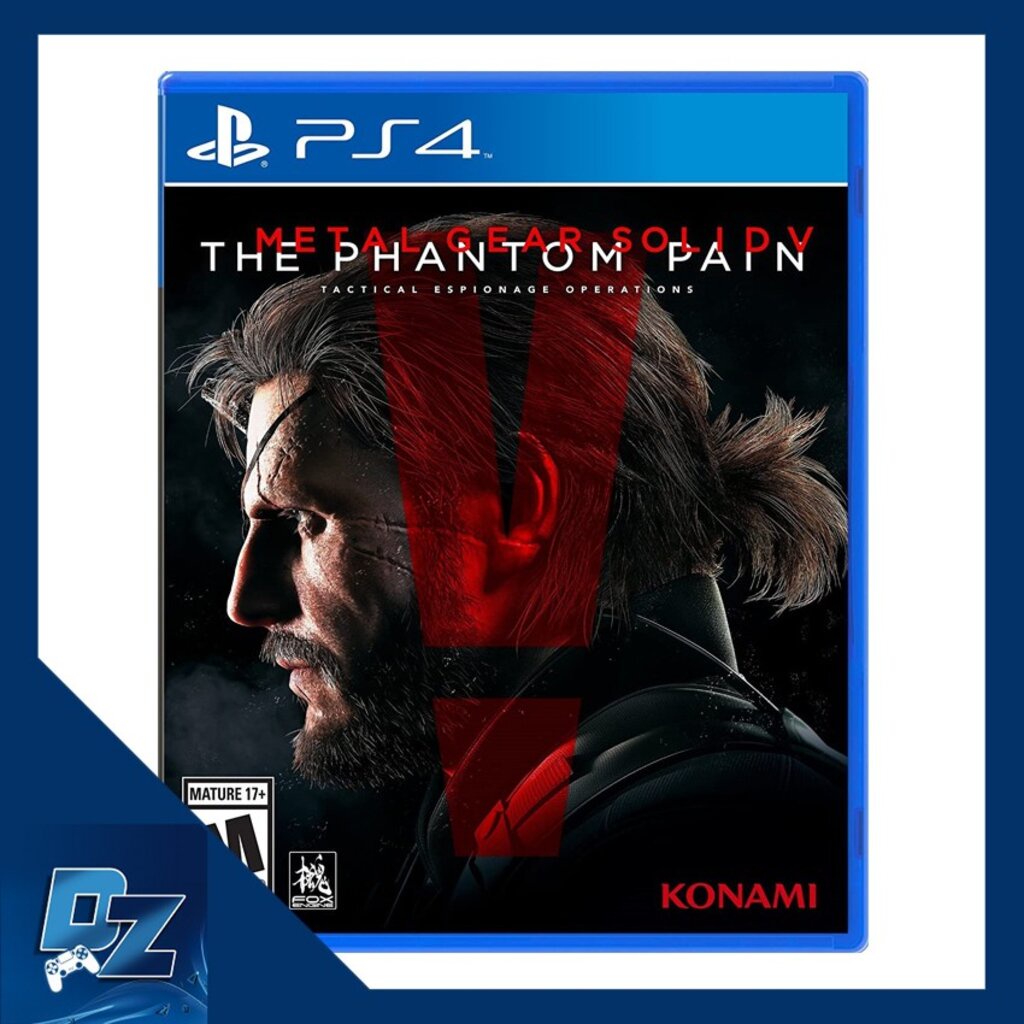 Metal Gear Solid V The Phantom Pain PS4 Games มือ 2 Used สภาพดี แผ่นใสก ...