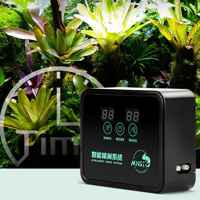 MIUS Intelligent Automatic Mist Spray System Set Electronic Timer LCD ...