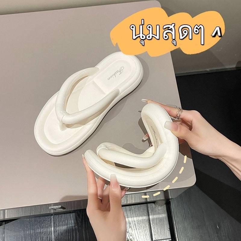 Danny-Meng Yanจัดส่งจากไทยรองเท้าแตะโบว์ก้างปลาผู้หญิงฤดูร้อนปี 2022 ...