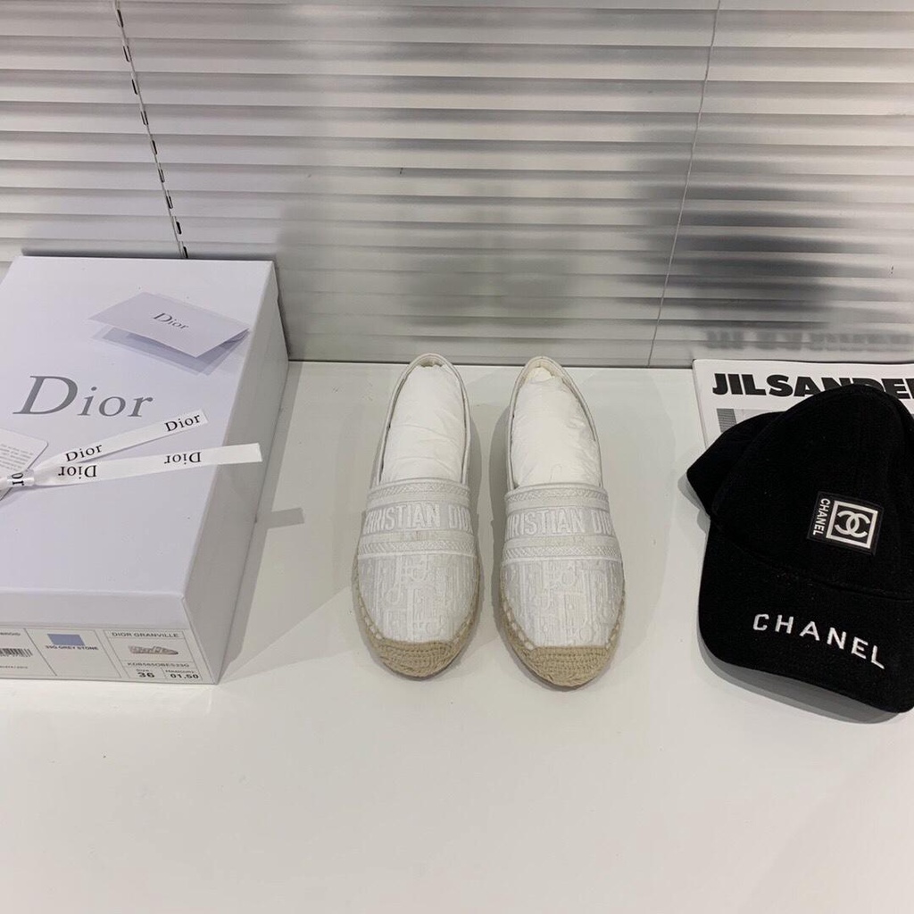 2021 Women Shoes Dior Spring Summer New Dioroblique Pattern Jacquard ...