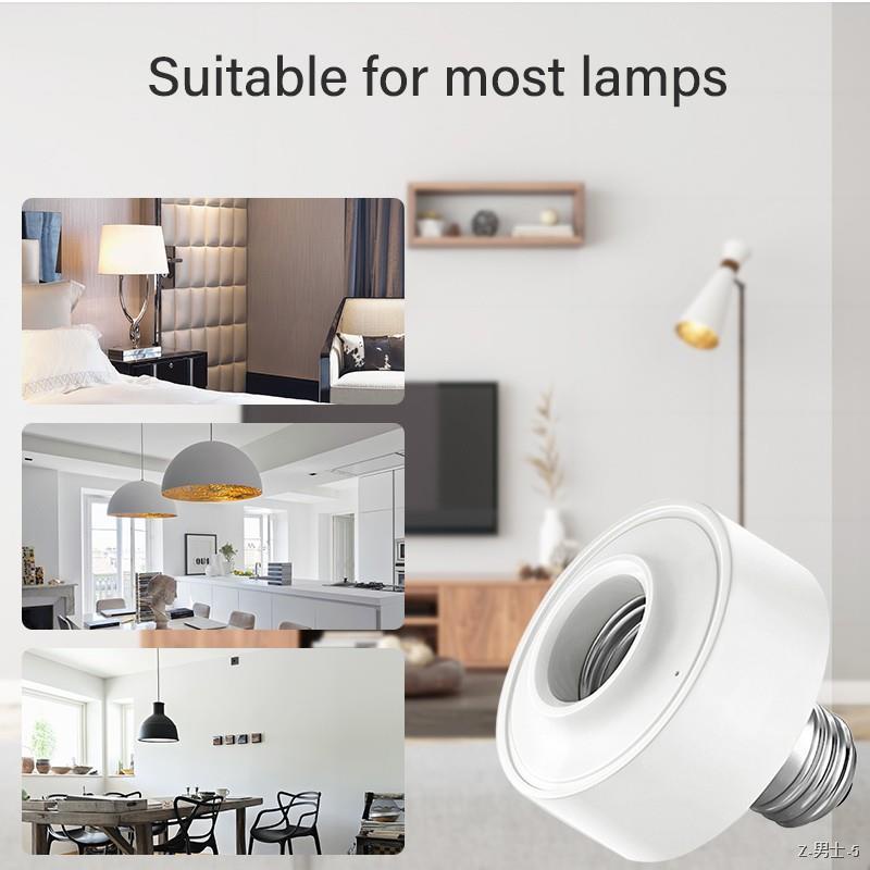 ∋Tuya Smart WiFi Light Socket Lamp Holder Remote Control ON OFF For Led ...