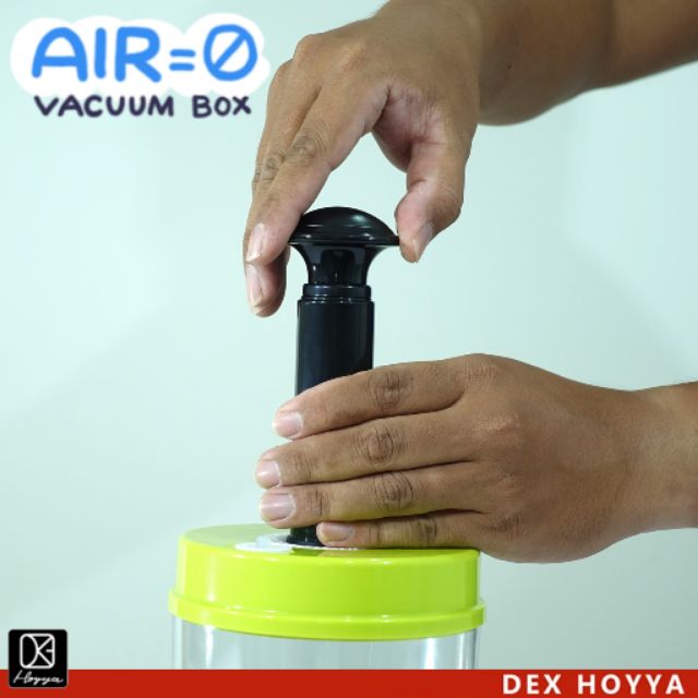 กล่องเก็บอาหาร สุญญากาศ Air Zero Vacuum box 1.7L - dexhoyya - ThaiPick