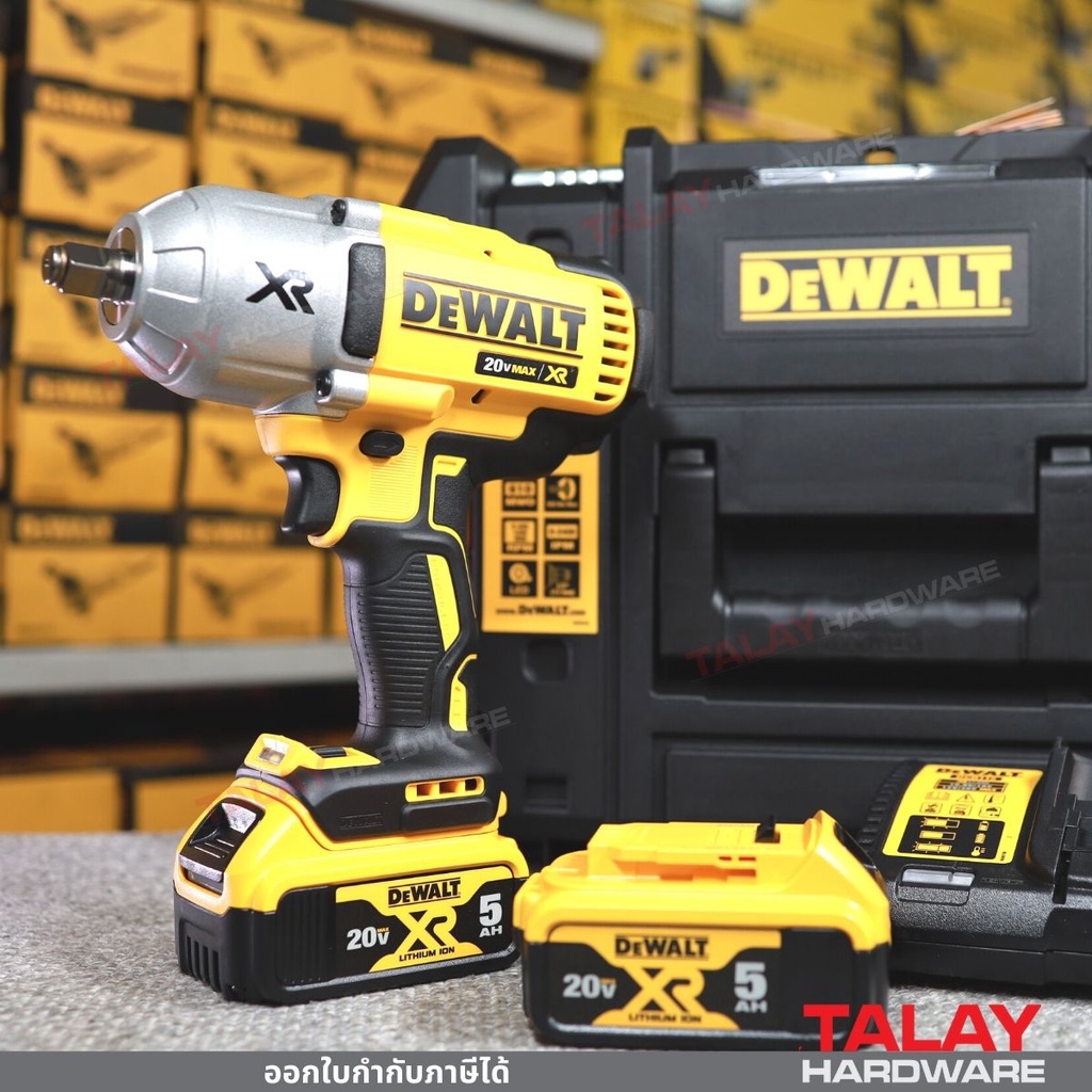 DEWALT DCF899 บล็อกไร้สาย รุ่น DCF899 DCF899HP2 แรงบิด Breakaway: 1625 ...