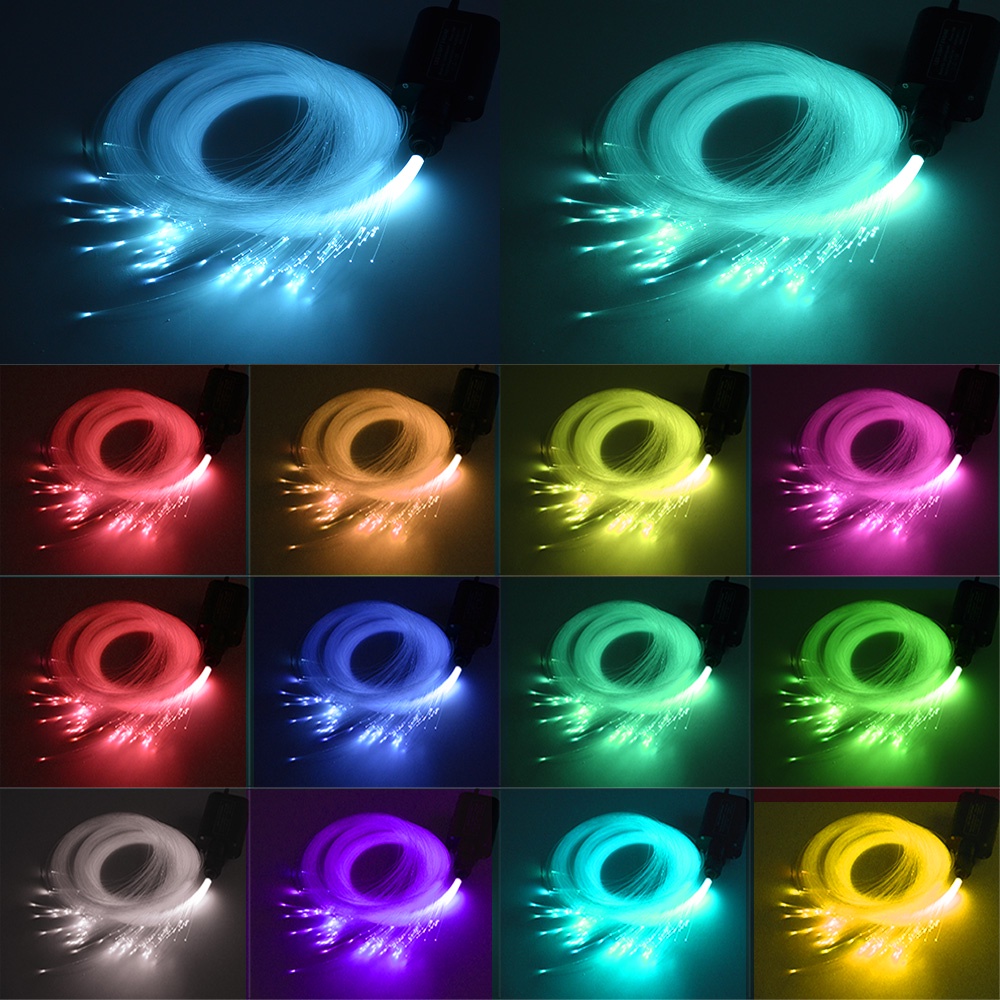 12V Car RGB Lights LED Strips Starry Sky Ceilling Interior Ambient Lamp ...