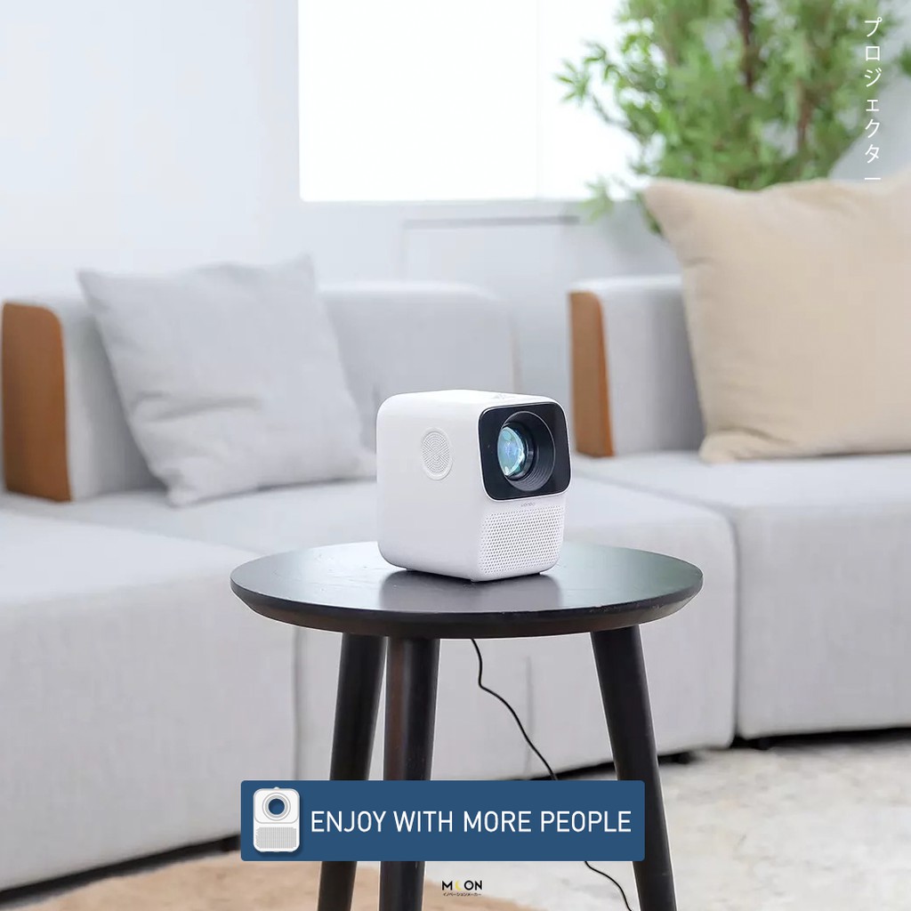 (Global version)รับประกัน 6 เดือน Moon Mini Projector T2 Free T2 Pro ...