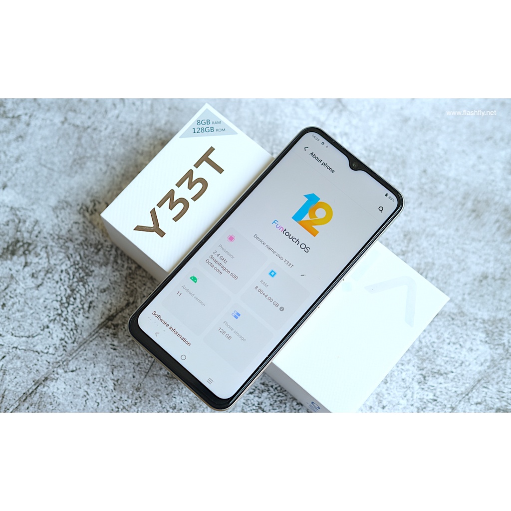 VIVO Y33T 4G (8128GB) ใหม่ศูนย์เคลียร์สต๊อก Snapdragon 680 จอ 6.58นิ้ว ความเร็ว 2.4GHz แบต ...
