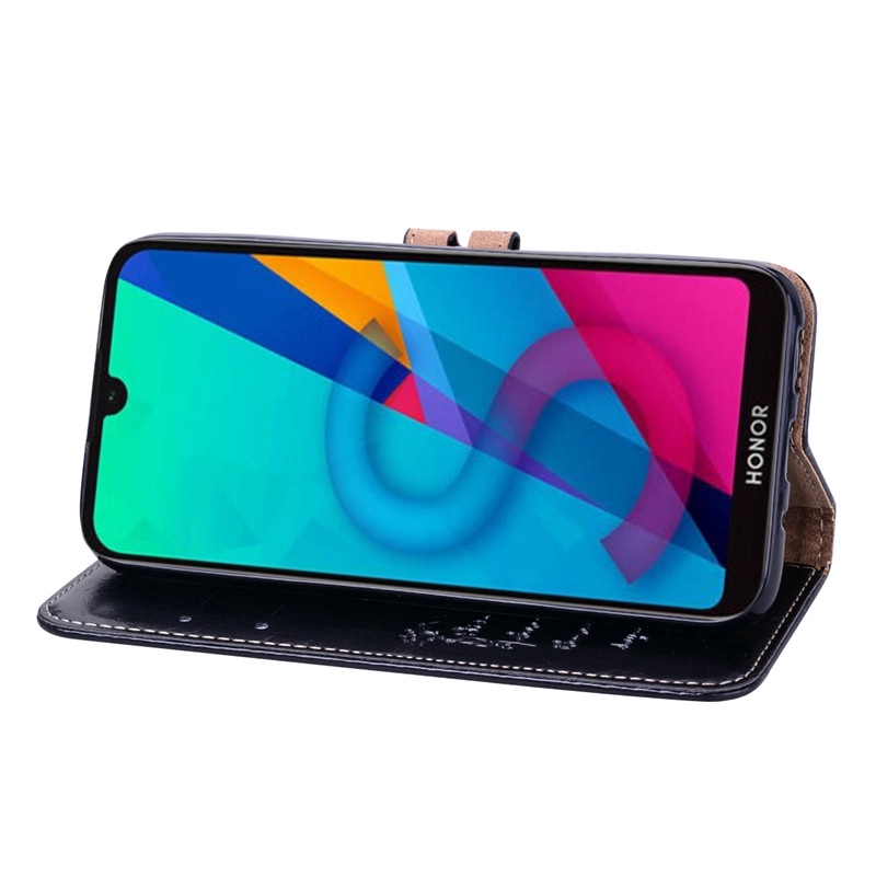 Leather case For Huawei Y5 2019 case Back Cover Flip Case On For Huawei ...