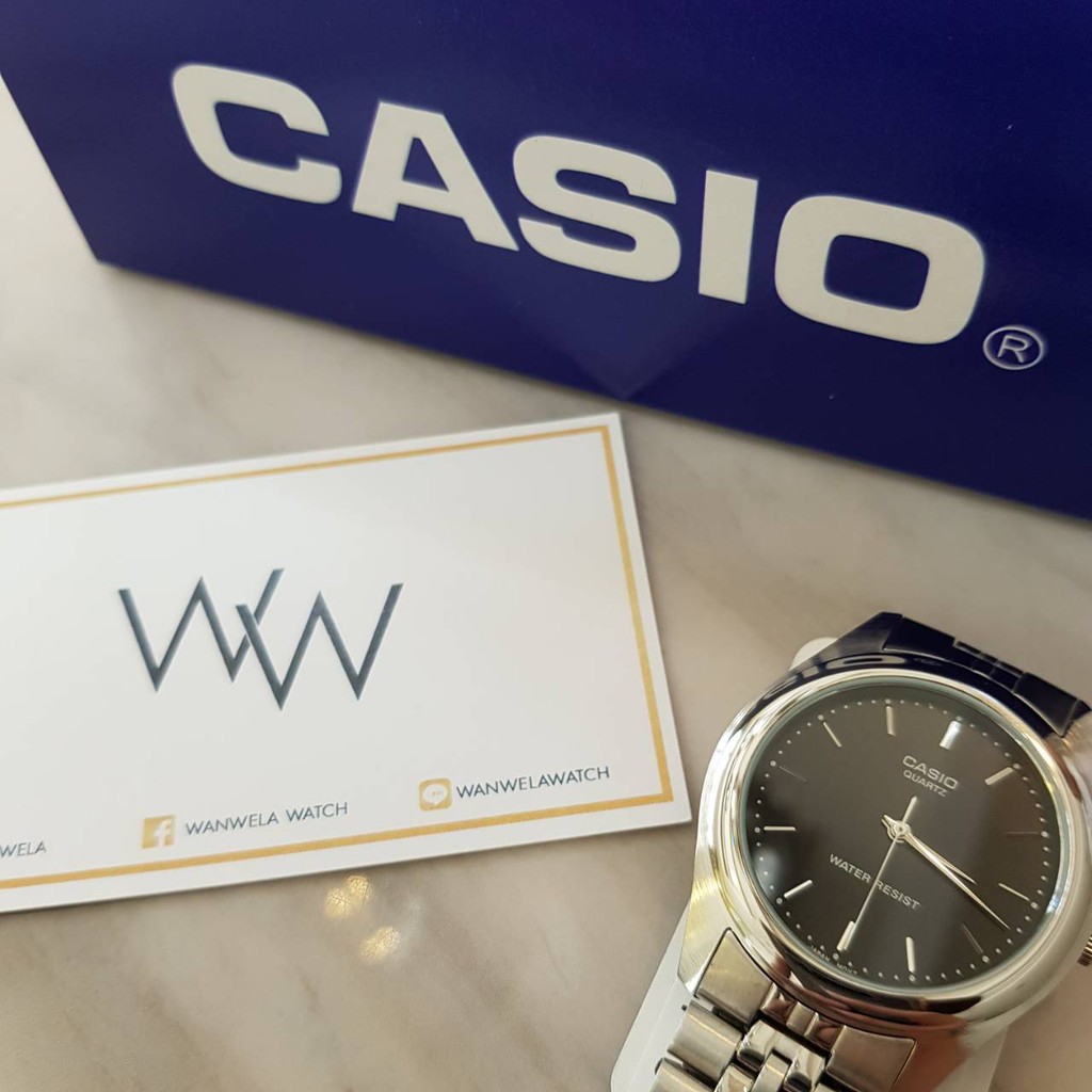 ใส่โค้ดลดเพิ่ม ของแท้ นาฬิกาข้อมือ Casio ผู้ชาย รุ่น MTP-1129A ...