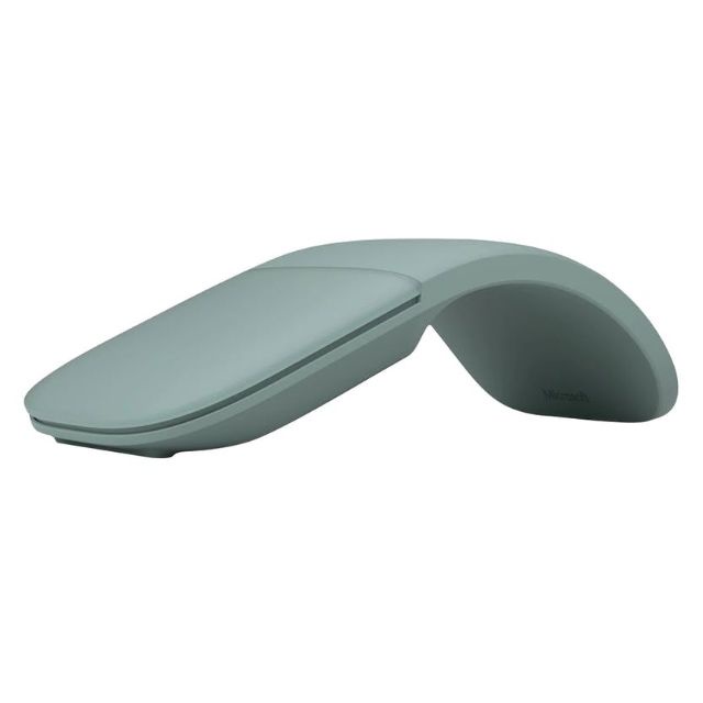 Microsoft New Arc Mouse Bluetooth (Sage Color สีเขียวอมเทา) Ultra-slim ...