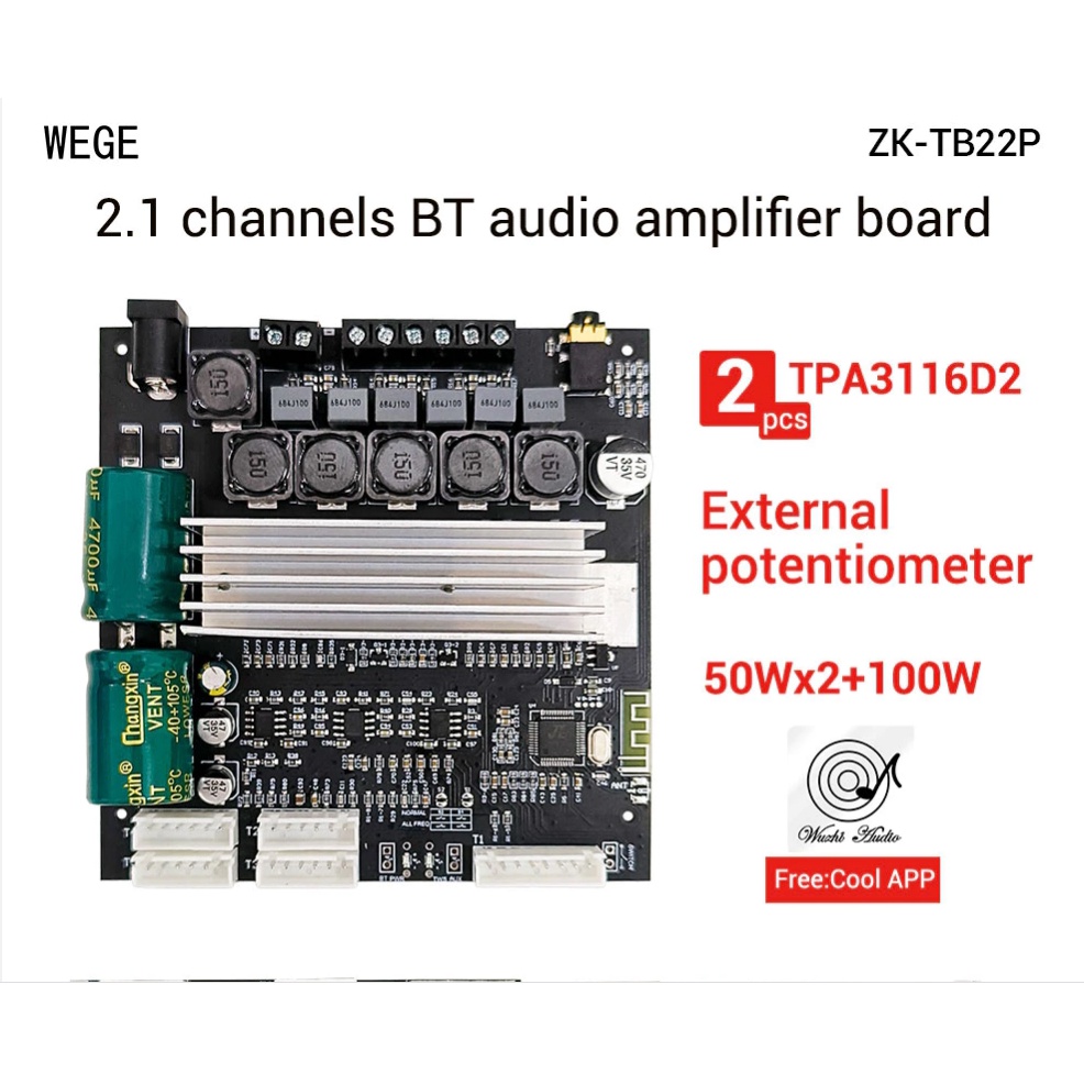 ZK-TB22P 2.1 Channel TPA3116 โมดูล TWS potentiometer ภายนอก ZK-TB22P - jeerayut27 - ThaiPick