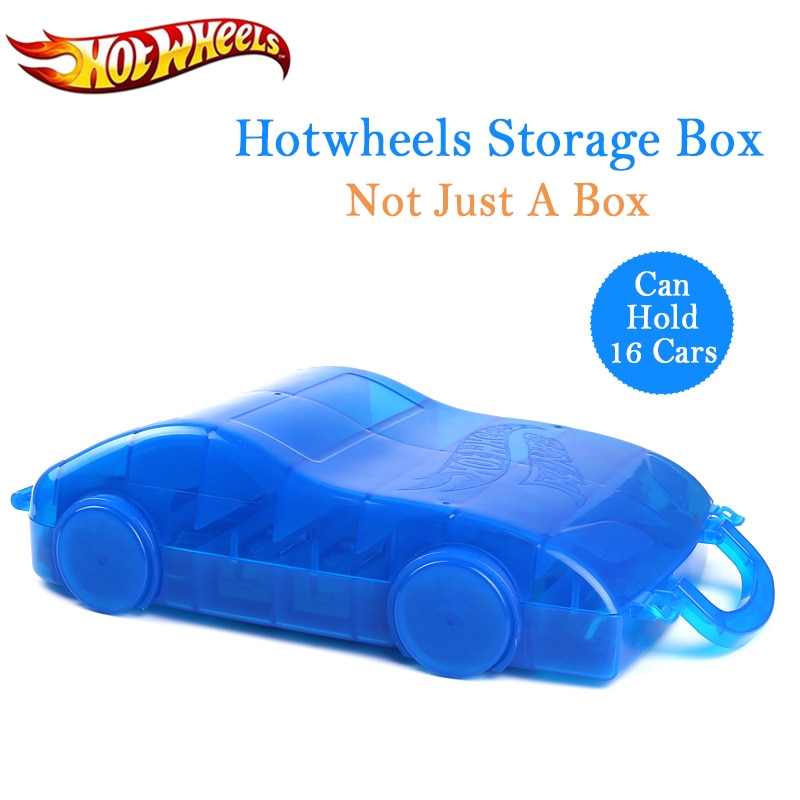 Hot Wheels Car Model Storage Box Holds 16 iece Hotwheels Cars Toy ...