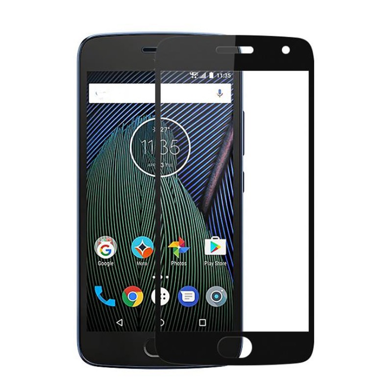 2Pcs for Moto Z2 Play/Z3 Play Full Cover Tempered Glass Screen ...