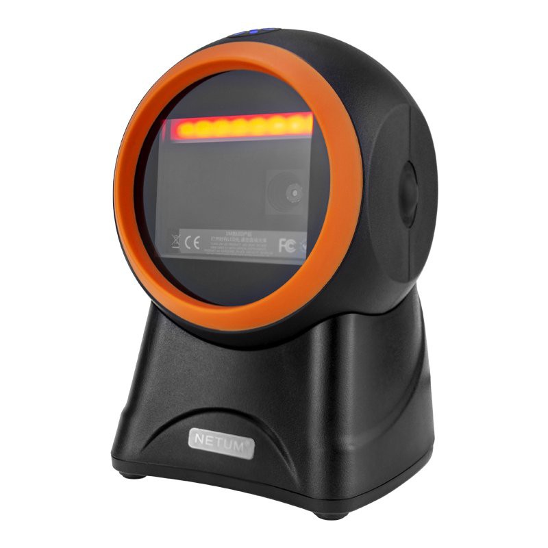 NT-2085L 2D Desktop Barcode Scanner, Omnidirectional Hands-Free Wired ...