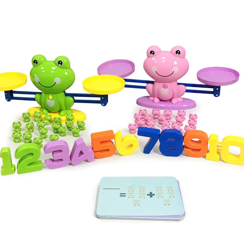 king Cool Math Game, Frog Balance Counting Toys Boys & Girls ...