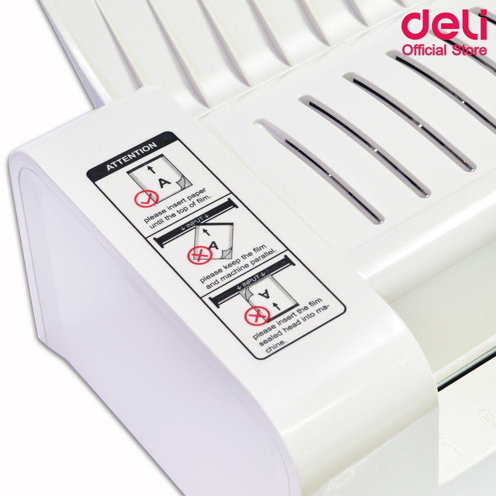 Deli 3891 Laminating A4 เครื่องเคลือบบัตรและเอกสาร ขนาด A4 อุปกรณ์ ...