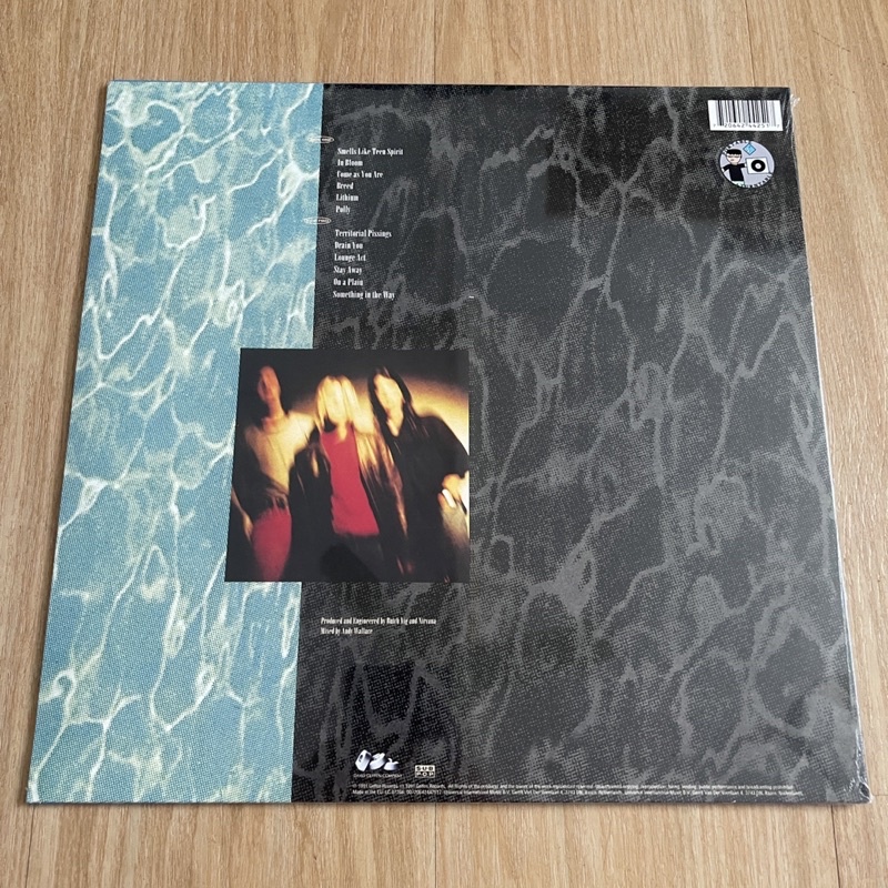 แผ่นเสียง Nirvana อัลบั้ม Nevermind Vinyl LP Album Reissue Remastered 180g แผ่นเสียงมือหนึ่ง ซีล ...
