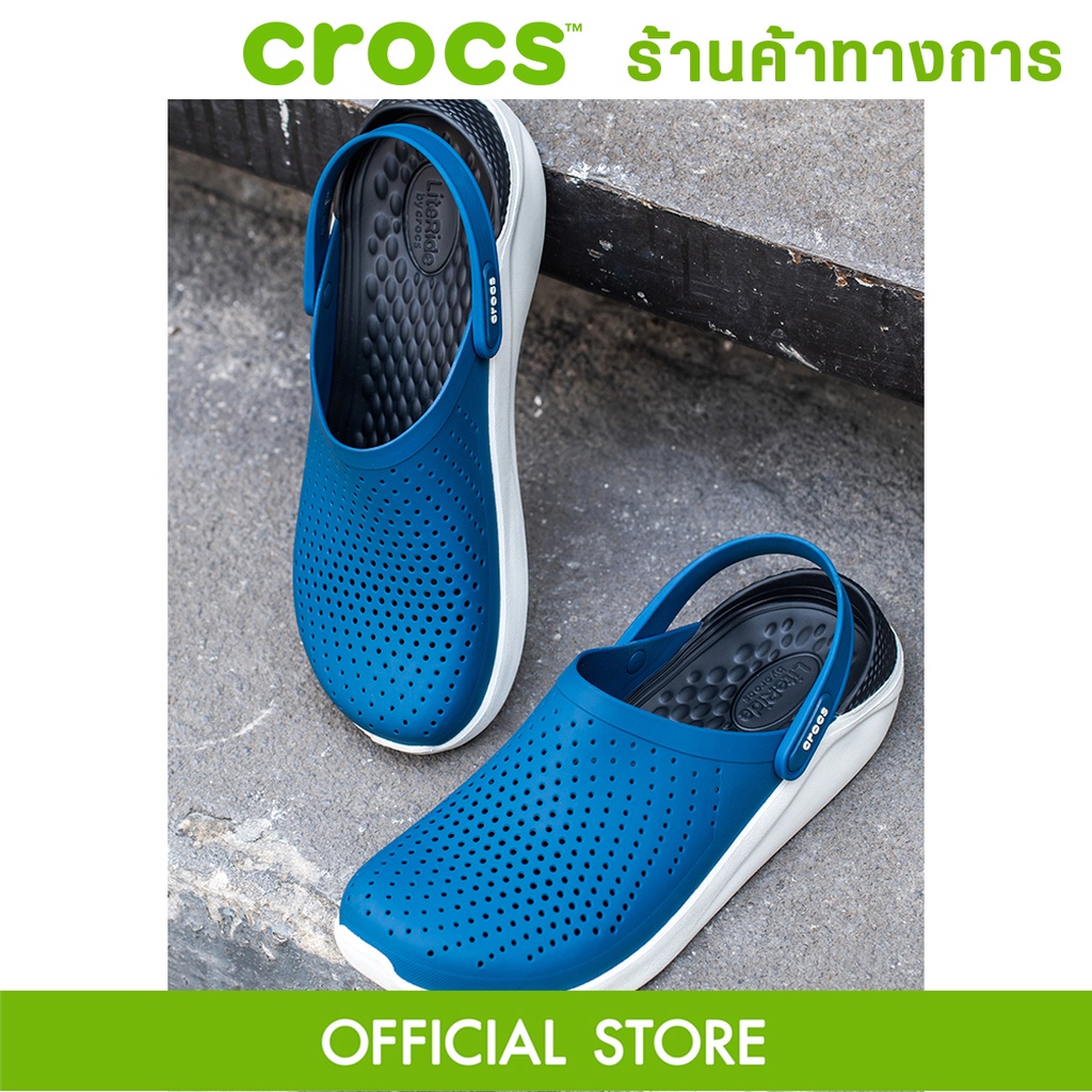 CROCS LiteRide Clog รองเท้าลำลองสำหรับผู้ใหญ่ - crocs_officialstore ...