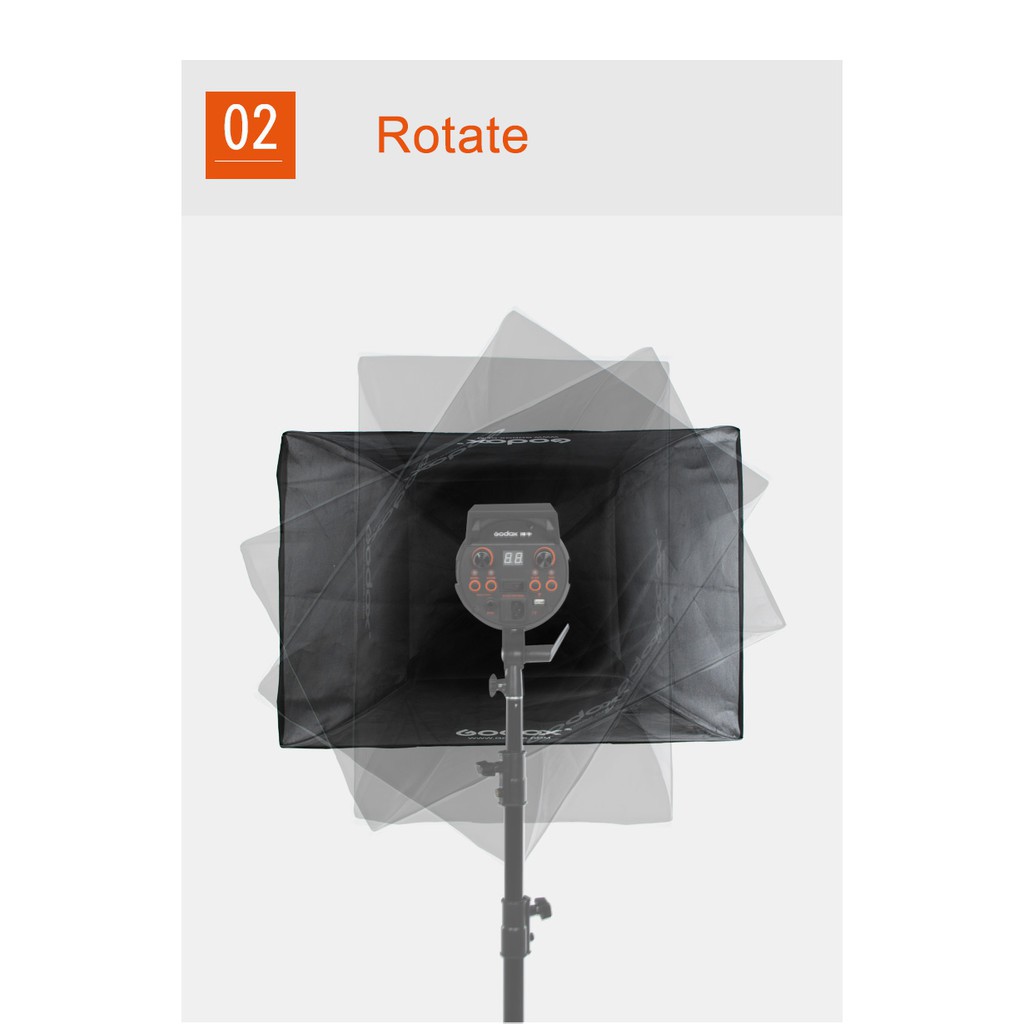 Godox 80x120 cm 31.5"x 47" Speedlite Studio Strobe Flash Photo ...