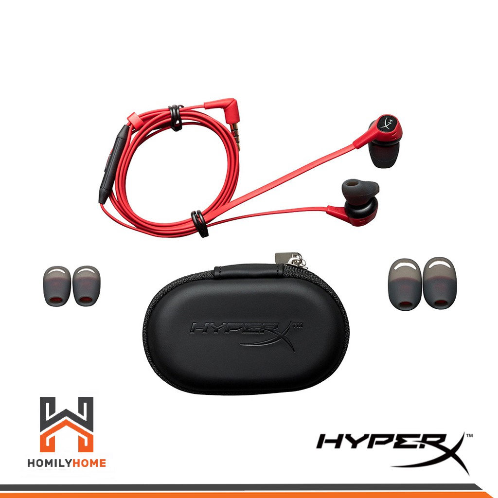 HyperX Gaming Headset Cloud Ear Buds Red หูฟัง หูฟังเกมมิ่ง Hyperx ...