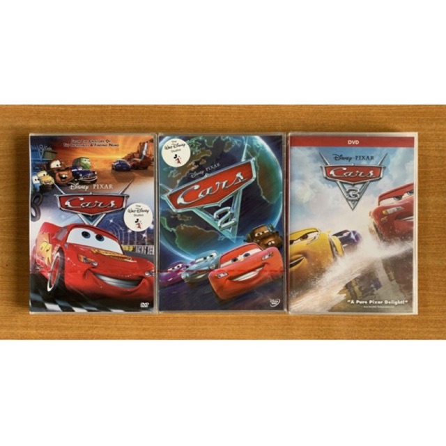 DVD : Cars ภาค 1, 2, 3 สี่ล้อซิ่ง ซ่าท้าโลก [มือ 1] Disney Pixar / Cartoon ดีวีดี หนัง แผ่นแท้ ...