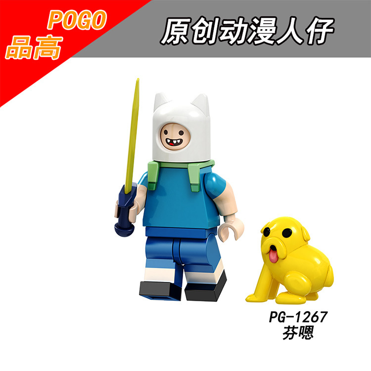 Hq3 บล็อคตัวต่อของเล่น รูป Adventure time King of Ooo Mo and Bimo Lemon ...