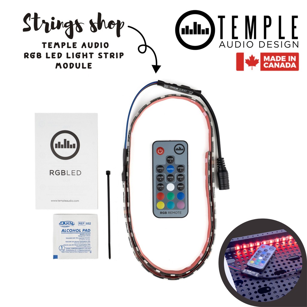 Temple Audio RGB LED Light Strip (ไฟ LED เส้น RGB ) | Shopee Thailand