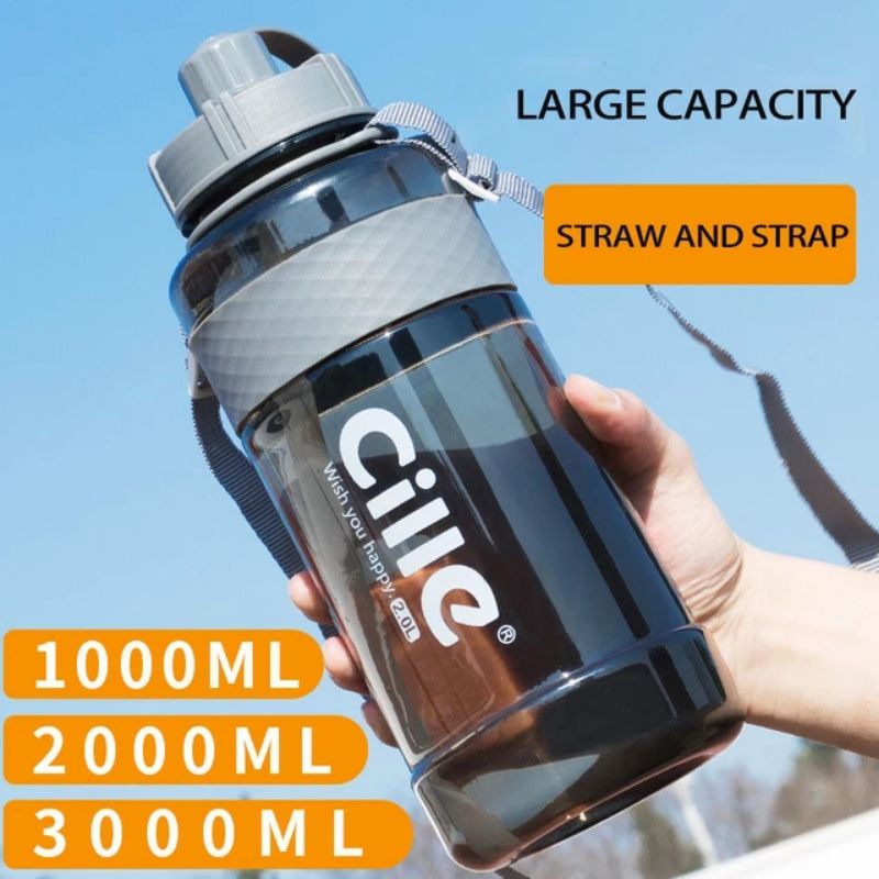 ขวดน้ำ 3 ลิตร ขวดน้ำพลาสติก Cille 3 ลิตร (3,000ml) ใหญ่จุใจ มีหลายสีให้เลือก | Shopee Thailand