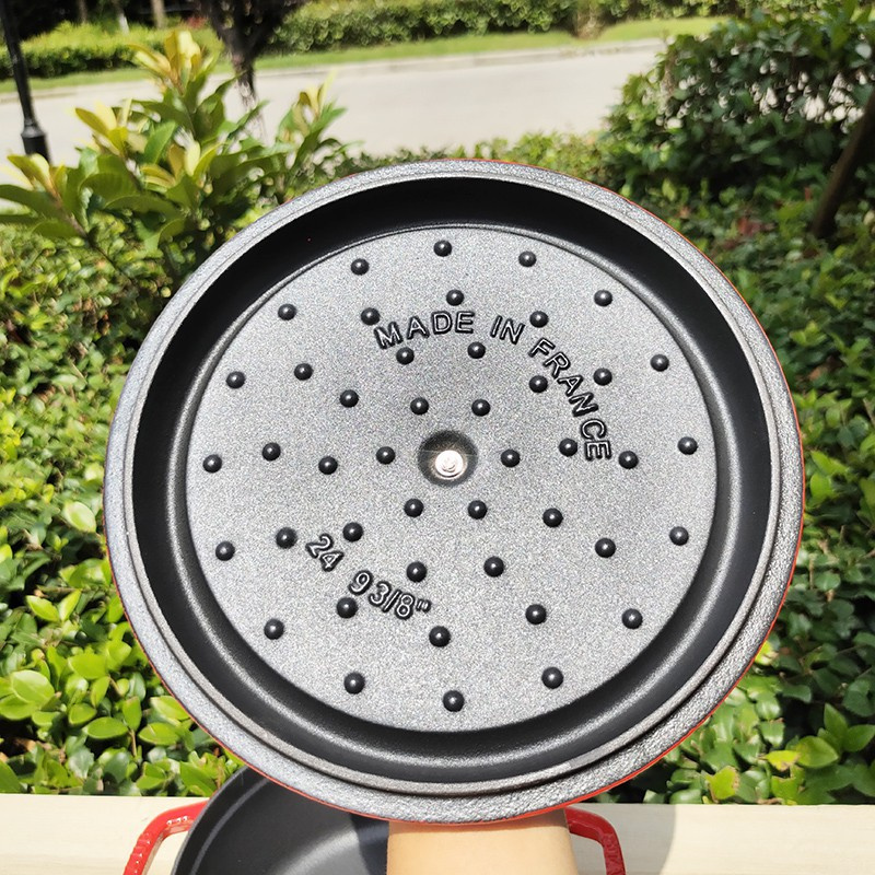 French staub enamel pot cast iron pot soup pot stew pot household ...