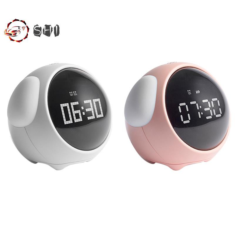 High Quality Pixel Alarm Clock Multifunctional Bedside Night Light ...