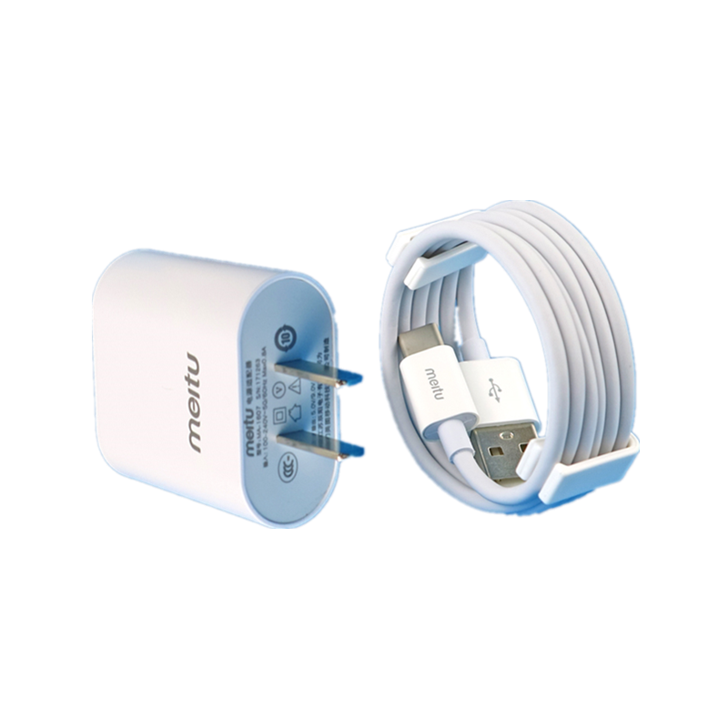 Meitu โทรศัพท์ M8 V6 m6 M6s T8 T8s T9 ชาร์จเดิมแท้หัวชาร์จอย่างรวดเร็วชาร์จสายเคเบิลข้อมูล ...