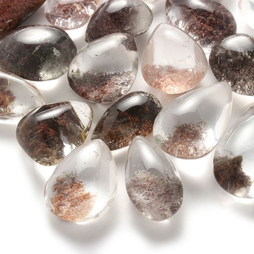 2Pcs Random Color Collectible Colorful Jewelry Healing Stone Ghost ...