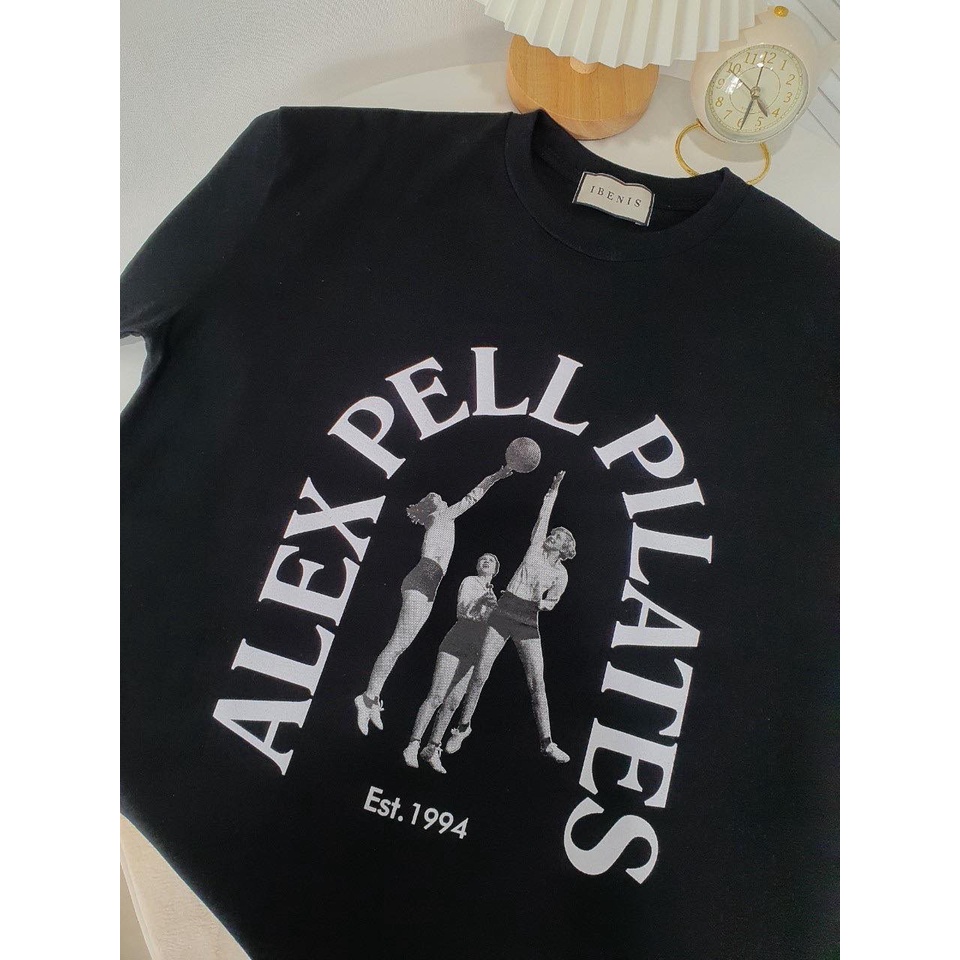 Oversized เสื้อยืดโอเวอร์ไซส์ลายALEX PELL PILATES - jngimmic_shirt ...