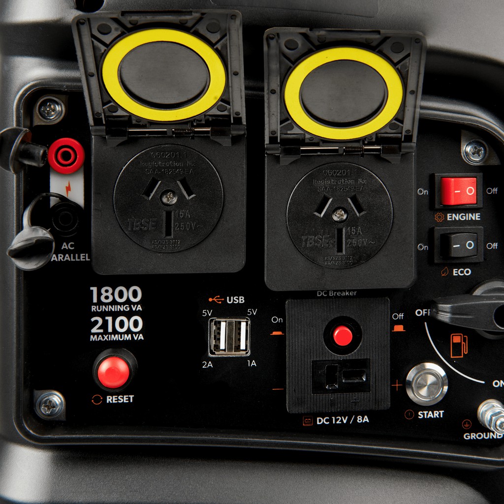 Dometic PGE121 Portable Smart Inverter Generator 2100 VA (เครื่องปั่นไฟ ...