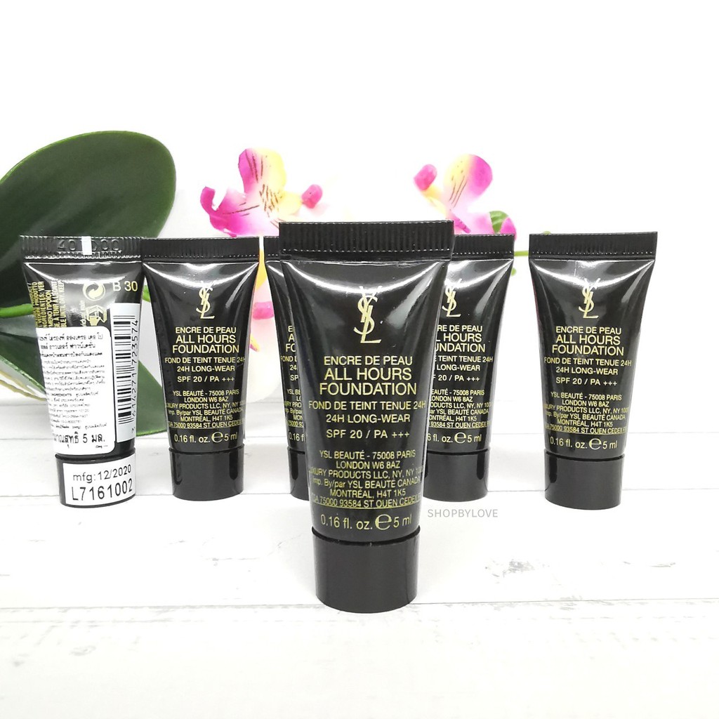 YSL ALL HOURS FOUNDATION ขนาดทดลอง 5 mL | Shopee Thailand