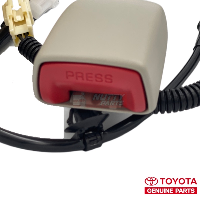 อะไหล่แท้ ! ตัวล็อคเบลท์ ตัวล็อคเซฟตี้เบลท์ COROLLA ALTIS ปี 08-14 ...