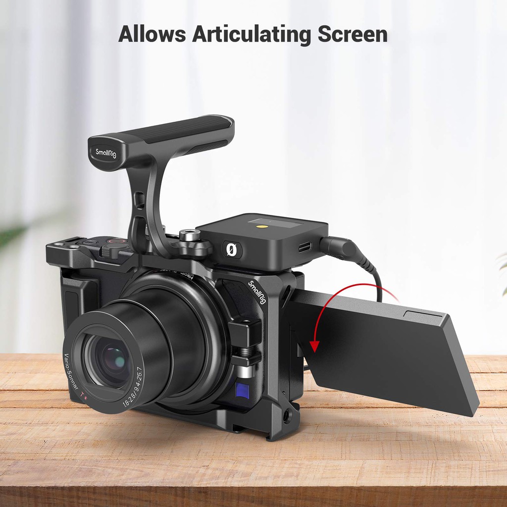 ส่งไวจากไทยSMALLRIG Full Camera Cage for Sony ZV1 ZV-1F 2938 Ergonomic ...