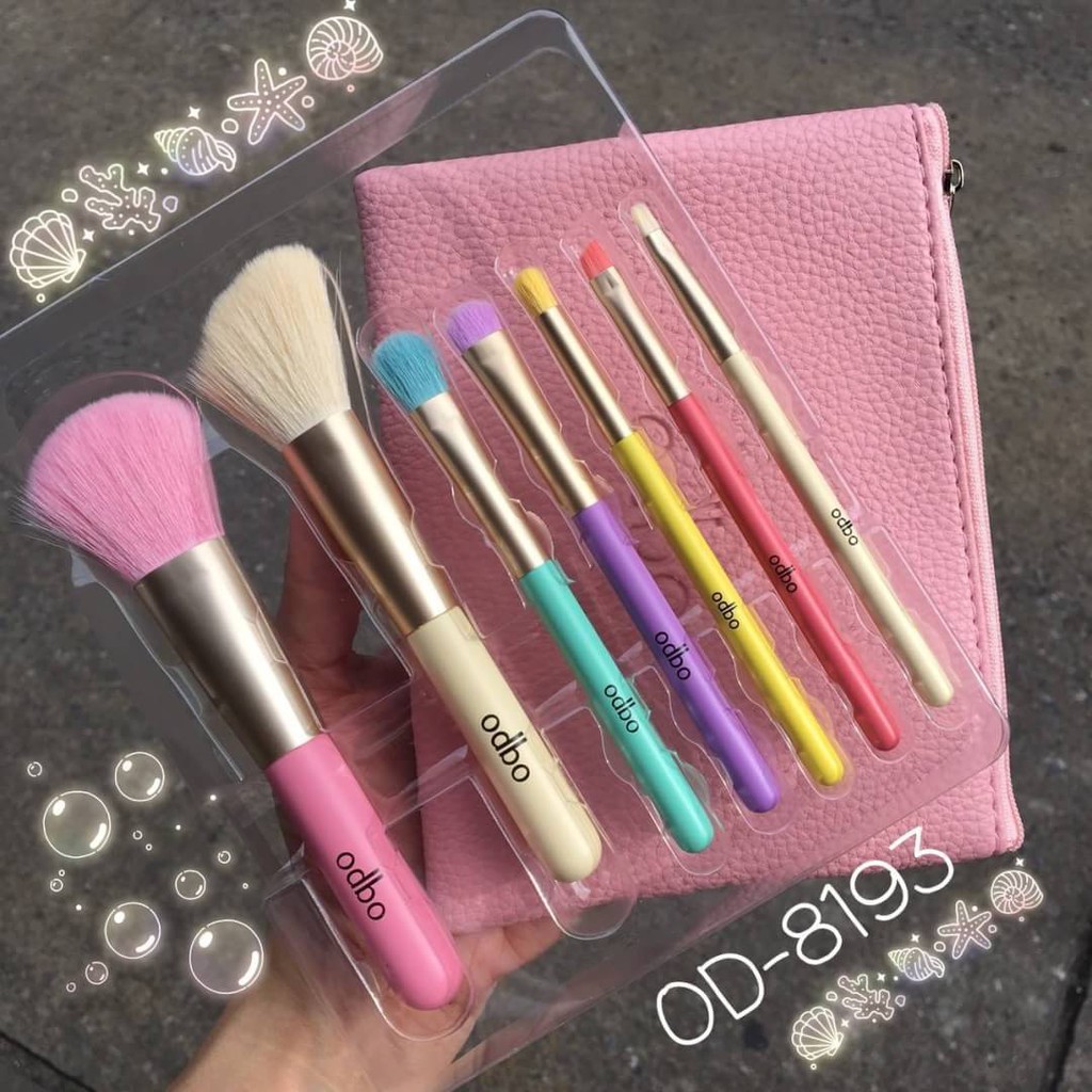 แปรงแต่งหน้า odbo Perfect Brush Beauty Tools | Shopee Thailand