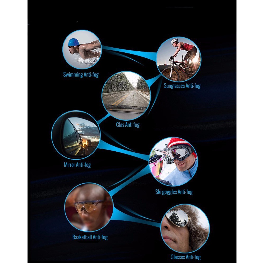 สเปรย์ทําความสะอาดเลนส์แว่นตาดําน้ํา ป้องกันหมอก Yoogan - budgetgrosir ...