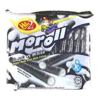 Win2 Moroll Wafer Rolls เวเฟอร์โรล 2 รสชาติ Mike Chocolate ขนาด 120 g ...
