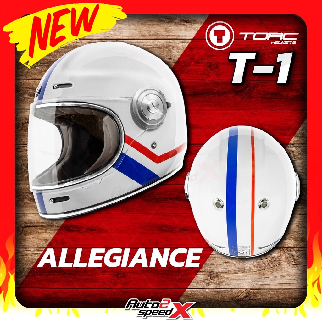 ลดเพิ่ม500 ขึ้นอัตโนมัติ หมวกกันน็อค TORC T1 แบรนด์USA - auto2speed ...